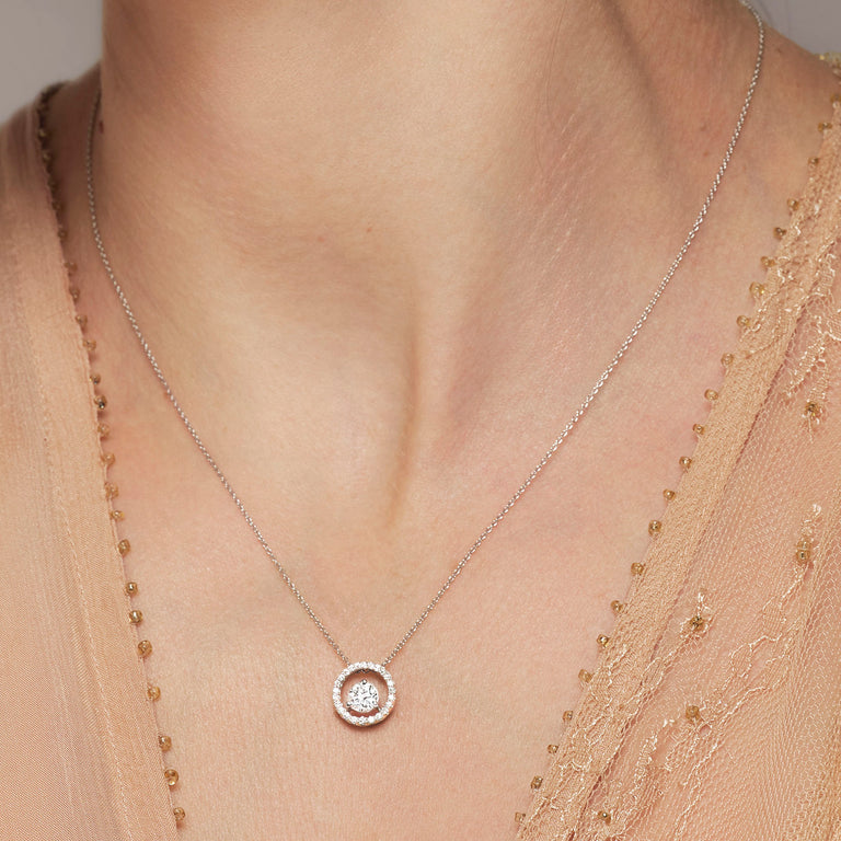 Lab Grown Diamond Necklaces | Created Brilliance UK