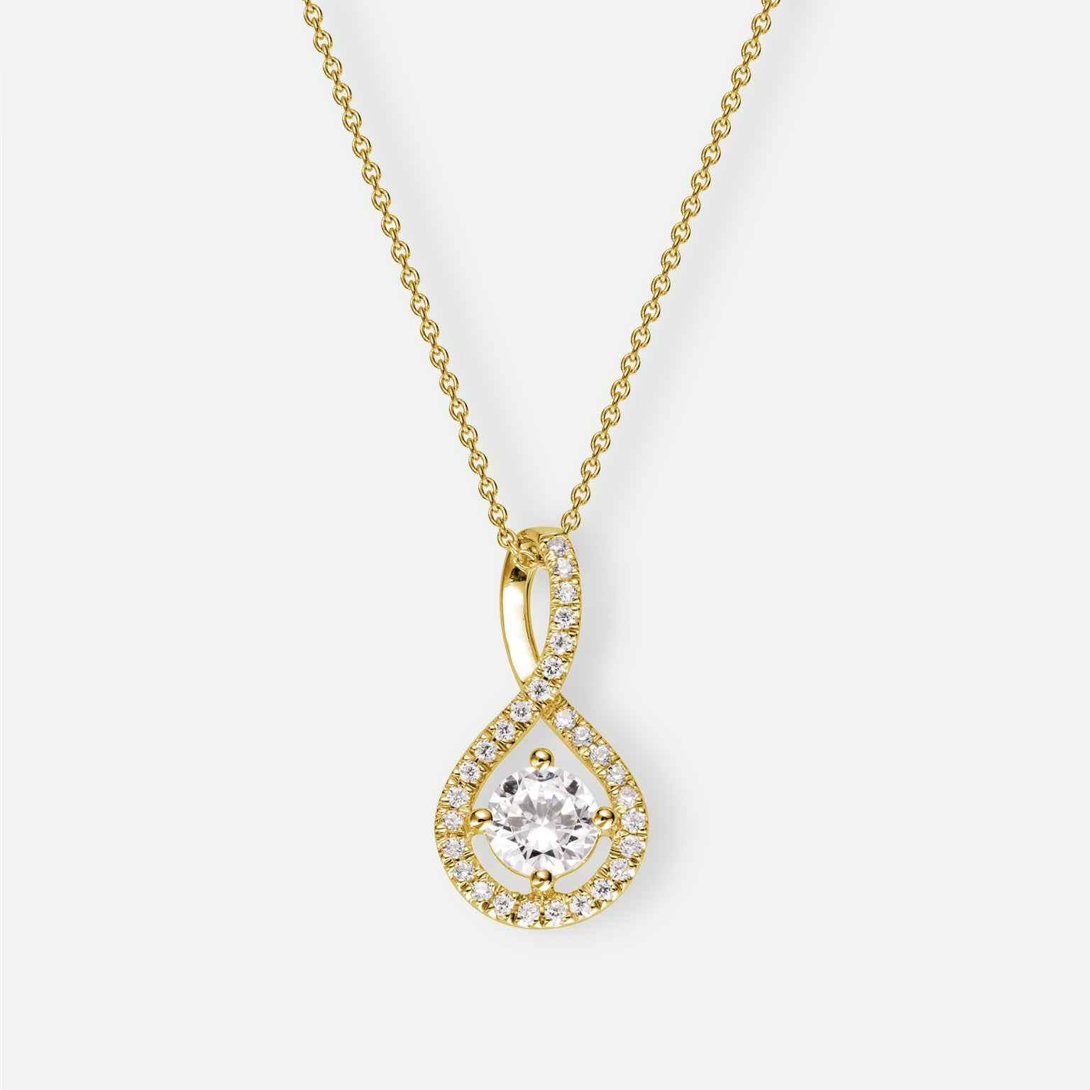 Lab Grown Diamond Necklaces | Created Brilliance UK